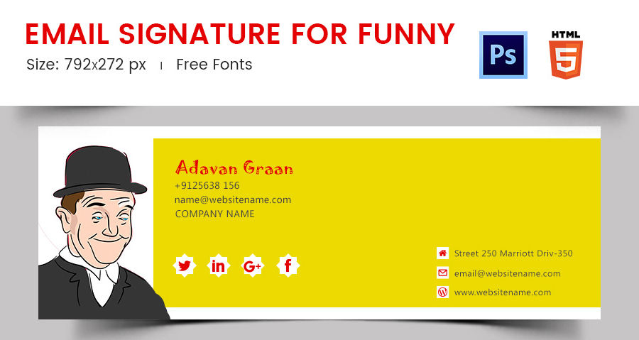 96+ Responsive Email Signatures | Free & Premium Templates