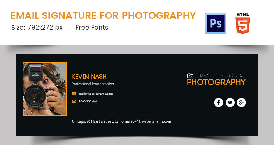 96+ Responsive Email Signatures | Free & Premium Templates