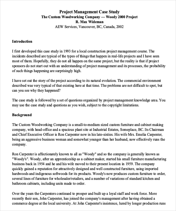 12+ Case Study Examples 12+ Case Study Examples