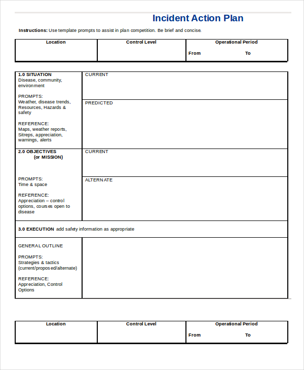 Action Plan Template 15 Free Word PDF Documents Download