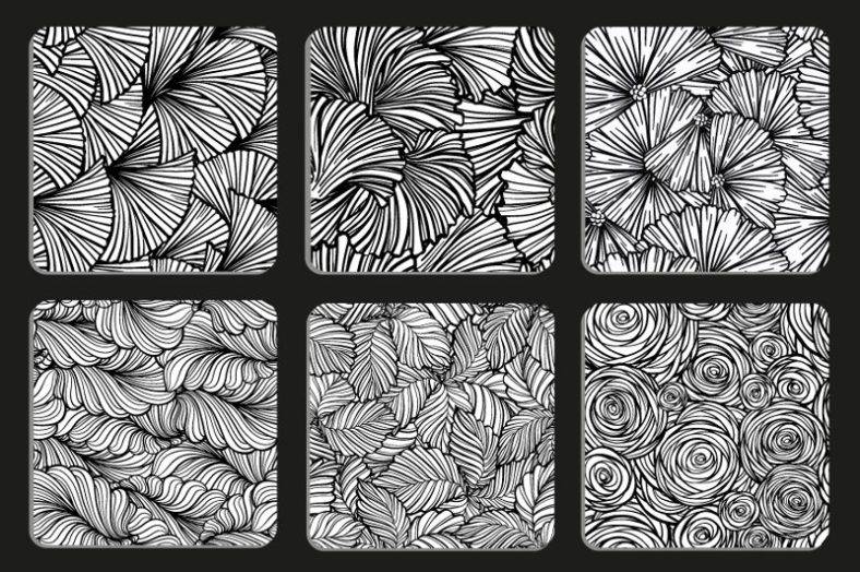 24+ Zentangle Patterns - PSD, AI, EPS