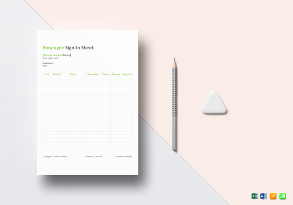 Sign In Sheet - 30+ Free Word, Excel, PDF Documents Download