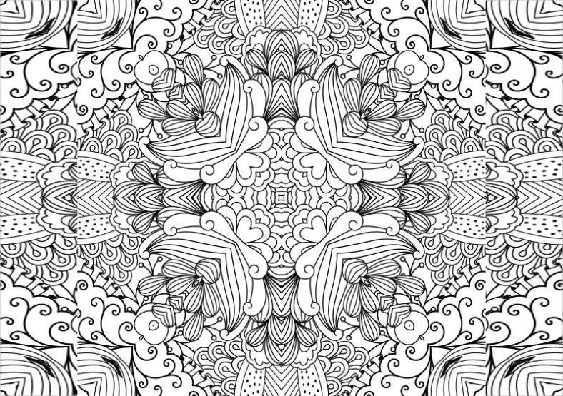 24+ Zentangle Patterns - PSD, AI, EPS