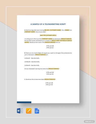 Script Template - 18+ Word Documents Download