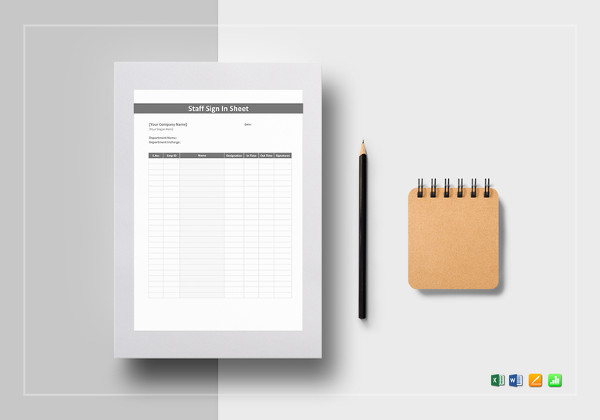 Sign In Sheet - 30+ Free Word, Excel, PDF Documents Download