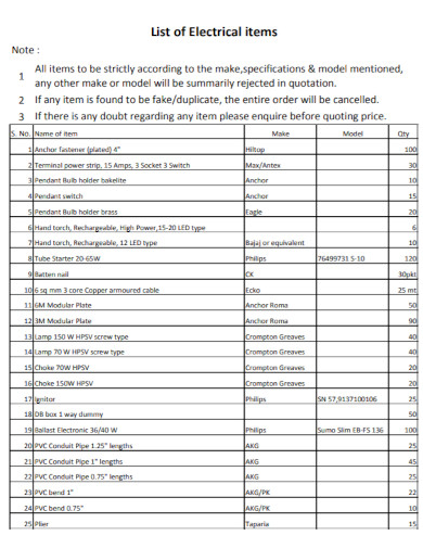 Free Stock List Template - 12+ Word, Excel, PDF Documents Download