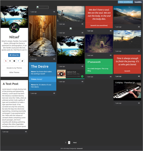 17+ Photography Tumblr Themes & Templates | Free & Premium Templates