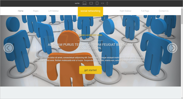 15+ Social Network Bootstrap Themes & Templates