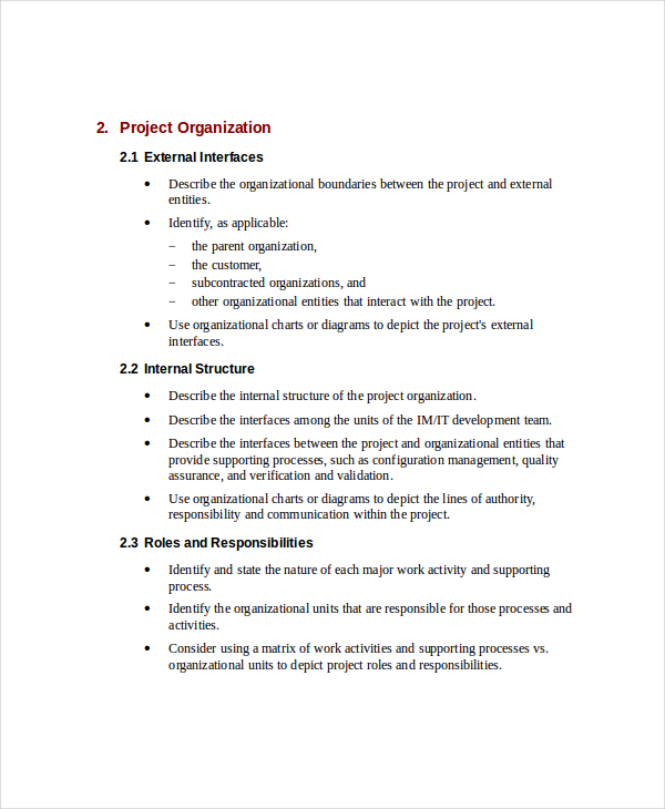 Project Plan Template - 17+ Free Word, PDF Document Downloads