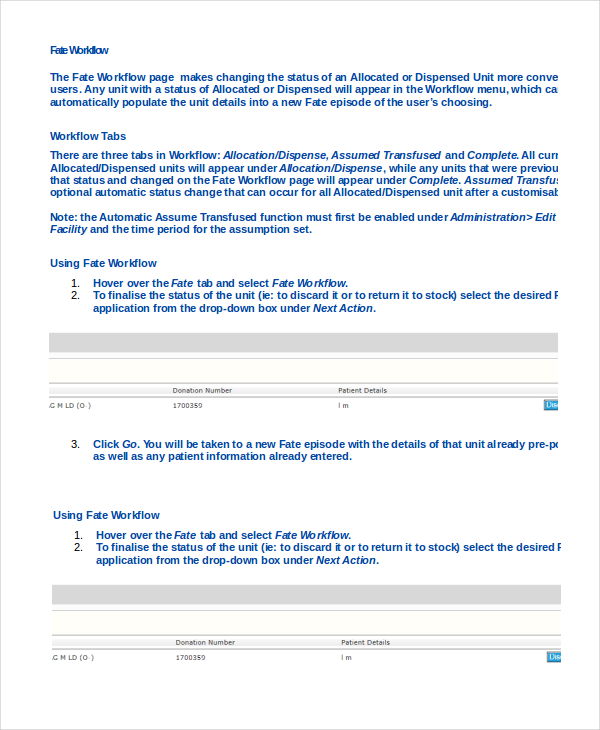 Word Workflow Template - 5+ Free Word Documents Download