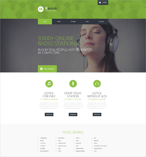 16+ Radio Station Website Themes & Templates