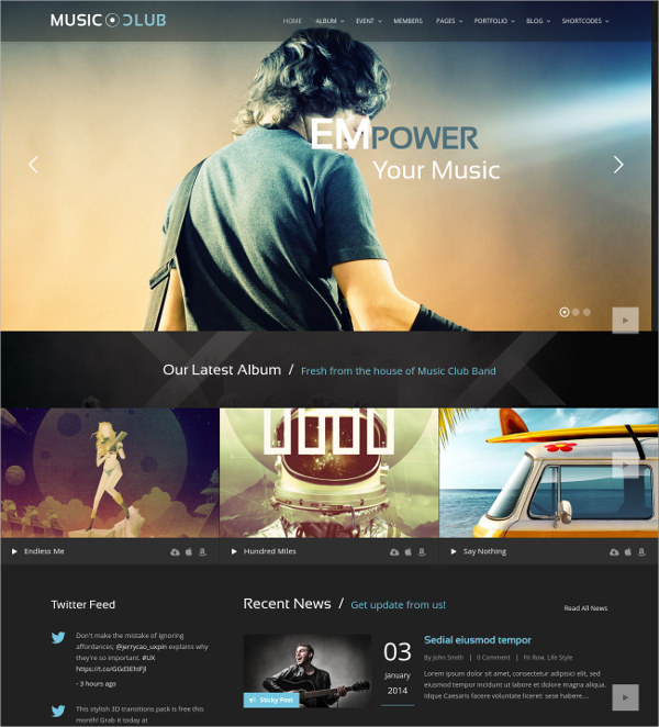 16+ Radio Station Website Themes & Templates