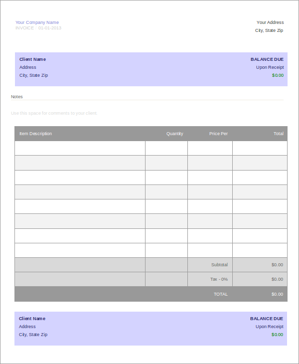 Travel Agency Invoice Template - 23+ Free Word, PDF, Excel Documents ...