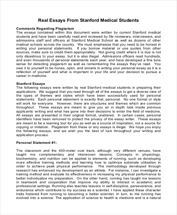 How to Make/Create a Personal Statement for Grad School [Templates ...