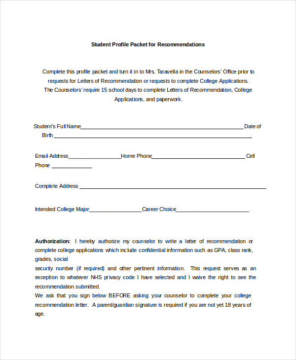 Recommendation Letter - 30+ Free Word, PDF Documents Download