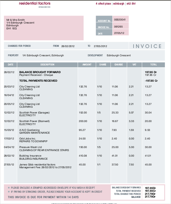 Cleaning Invoice Template 9 Free Word PDF Documents Download