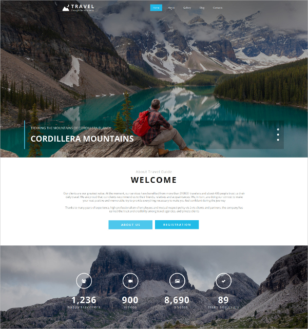 17+ Travel Website Themes & Templates - Word, Apple Pages, PSD
