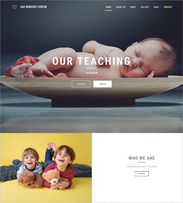 20+ Kids Website Themes & Templates
