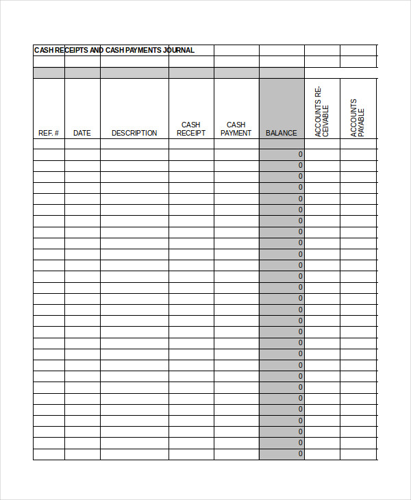 Journal Template - 5 Free Excel Documents Download