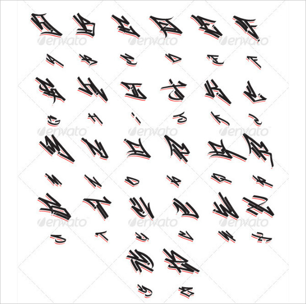 14+ Graffiti Letters