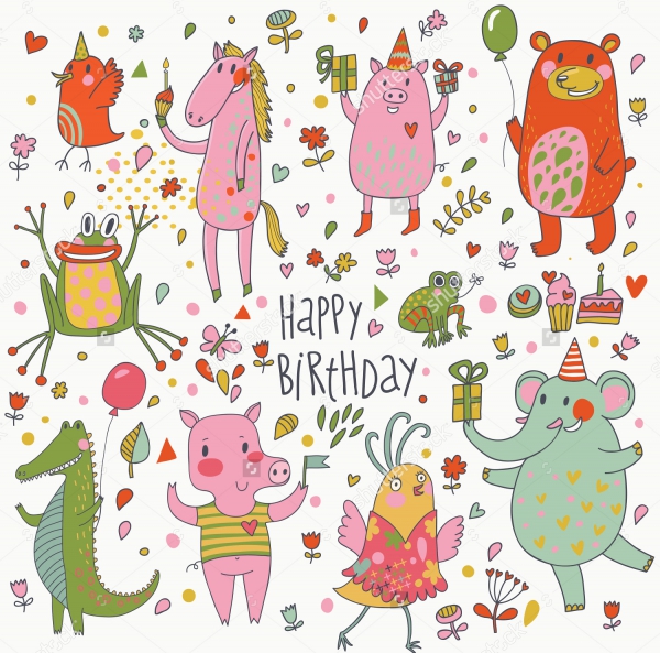 19+ Funny Happy Birthday Cards - Free PSD, Illustrator, EPS Format Download