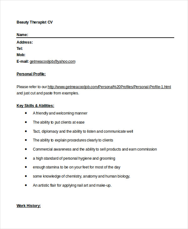 36 Sample CV Templates PDF DOC Free Premium Templates