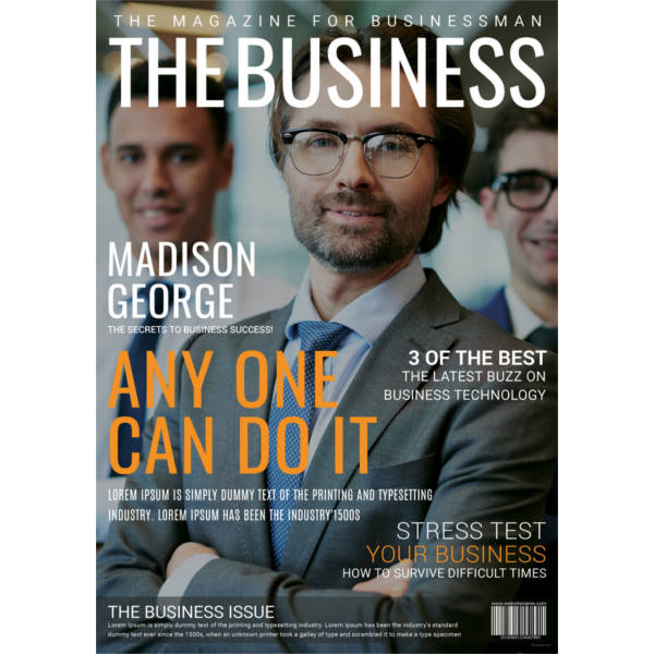 38+ Great Examples of Magazine Cover Designs