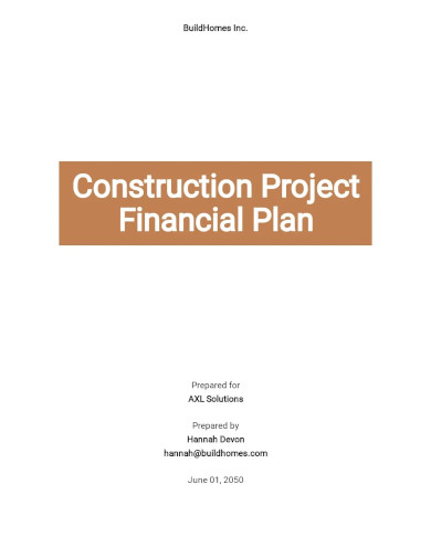 25+ FREE Construction Project Plan Templates - PDF, Word