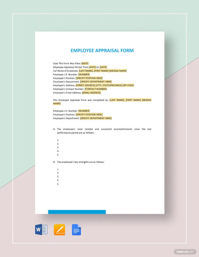Employee Write Up Form - 8+ Word, PDF Documents Download