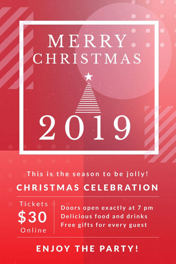 Christmas Poster 84 Free Templates In PSD EPS PNG AI Vector 