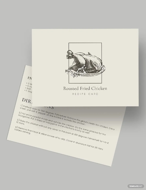 42+ Recipe Card Templates - Free PSD, Word, PDF, EPS Format Download