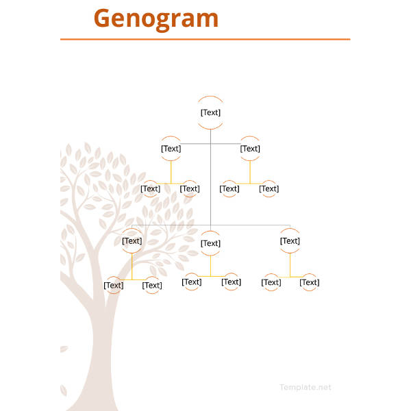 Genogram Template - 22+ Word, PDF Documents Download