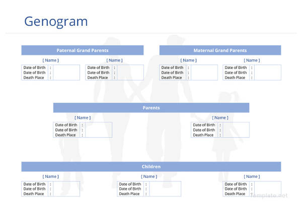 Genogram Template - 22+ Word, PDF Documents Download