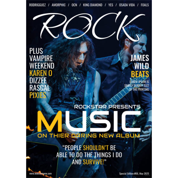 38+ Great Examples of Magazine Cover Designs