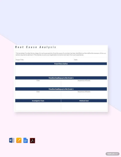 18+ Simple Root Cause Analysis Templates - Word, PDF
