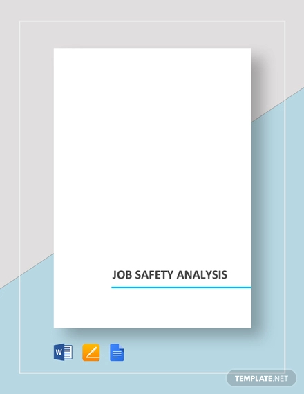 10+ Job Safety Analysis - Free Sample, Example, Format