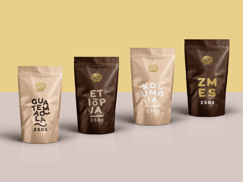 28+ Excellent Coffee Packaging Bag Designs - PSD, AI