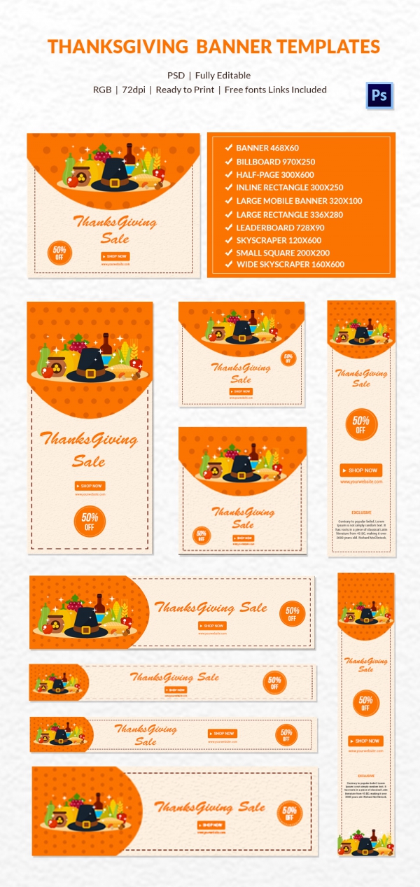 73+ Thanksgiving Templates - Editable PSD, AI, EPS Format Download