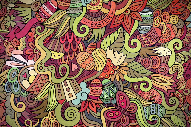 39+ Doodle Patterns & Backgrounds