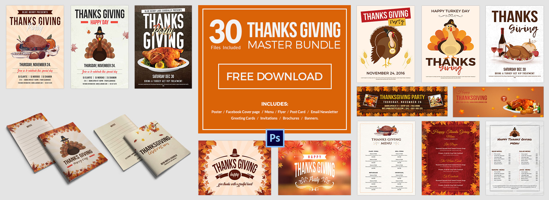 73+ Thanksgiving Templates - Editable PSD, AI, EPS Format Download