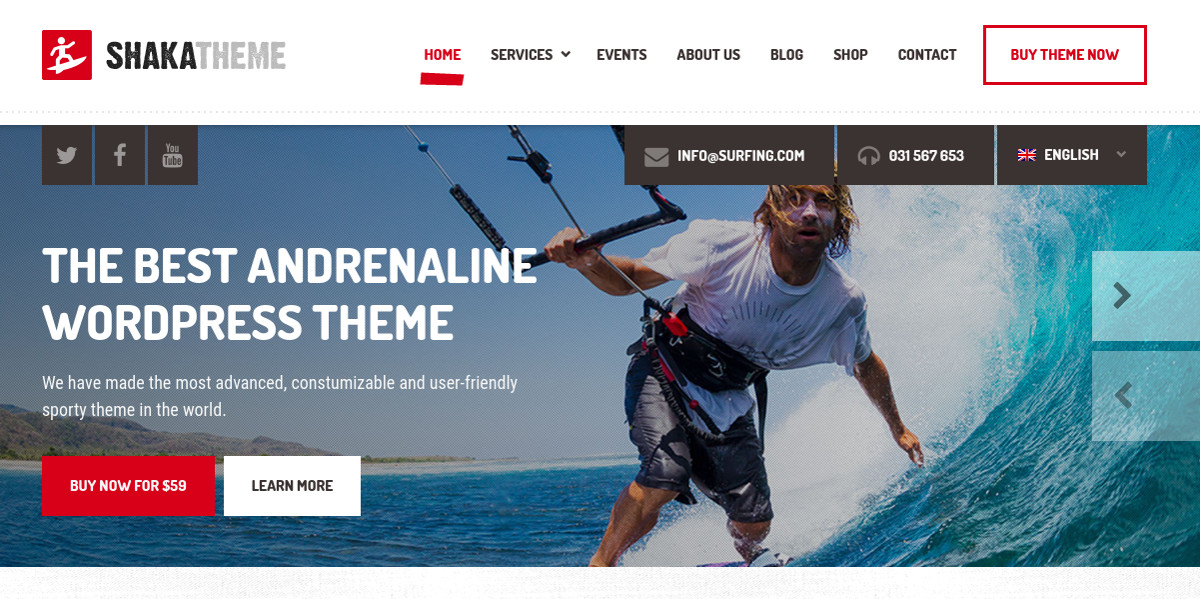 10+ Beach Website Themes & Templates