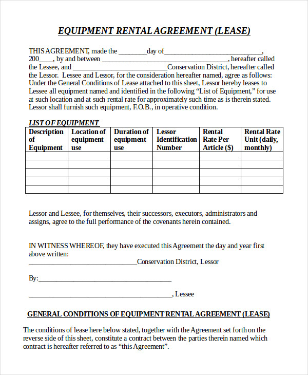 Free Rental Agreement Template - 24+ Free Word, PDF Documents Download