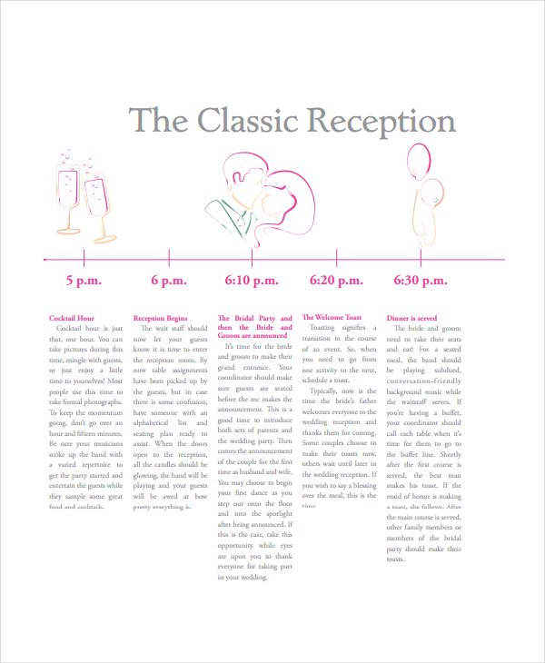 14 Downloadable Sample Timeline Templates PDF Word