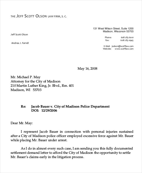 Payment Settlement Letter Format Database Letter Template Collection