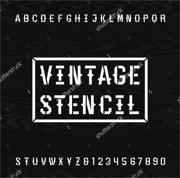 31+ Letter Stencil Letter Templates - Free PSD, Vector AI, EPS Format ...