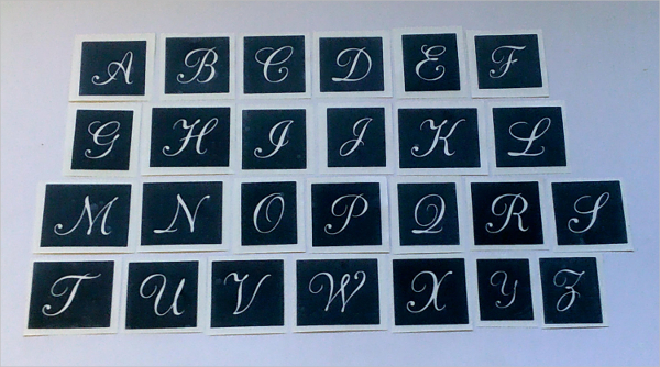 31+ Letter Stencil Letter Templates - Free PSD, Vector AI, EPS Format ...