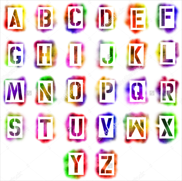 31+ Letter Stencil Letter Templates - Free PSD, Vector AI, EPS Format ...