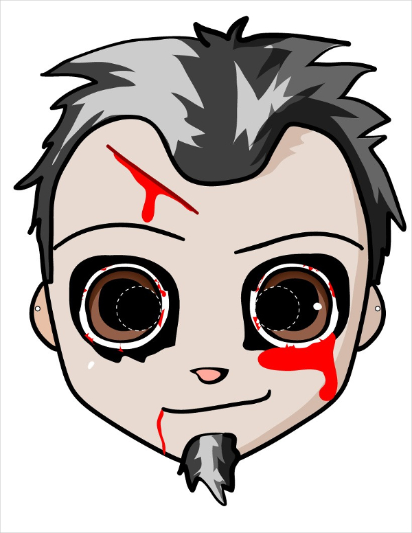 19+ Scary Masks - Free Vector AI, EPS, PDF Format Download