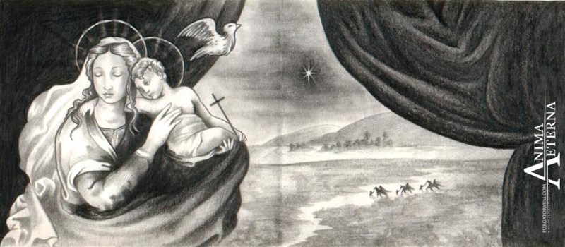 21+ Christmas Pencil Drawings