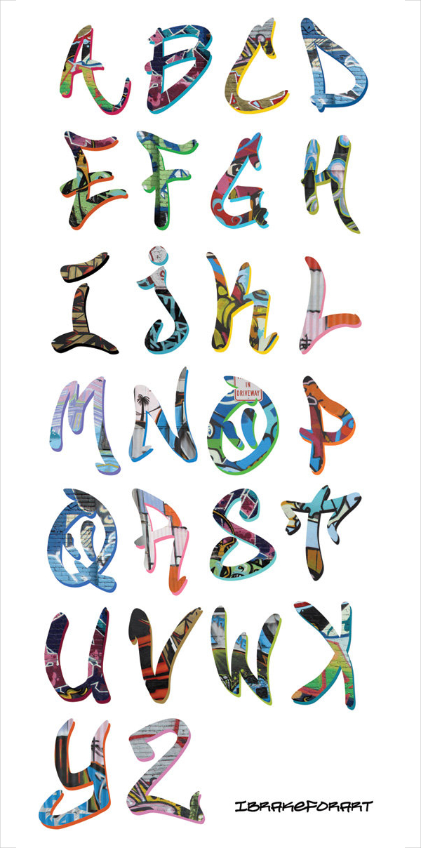 21+ Graffiti Alphabet Styles - Free PSD, EPS Format Download